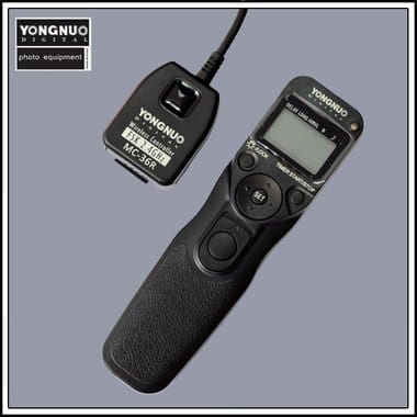 Yongnuo MC-36R – Wireless Timer Remote for Canon and Nikon DSLRs